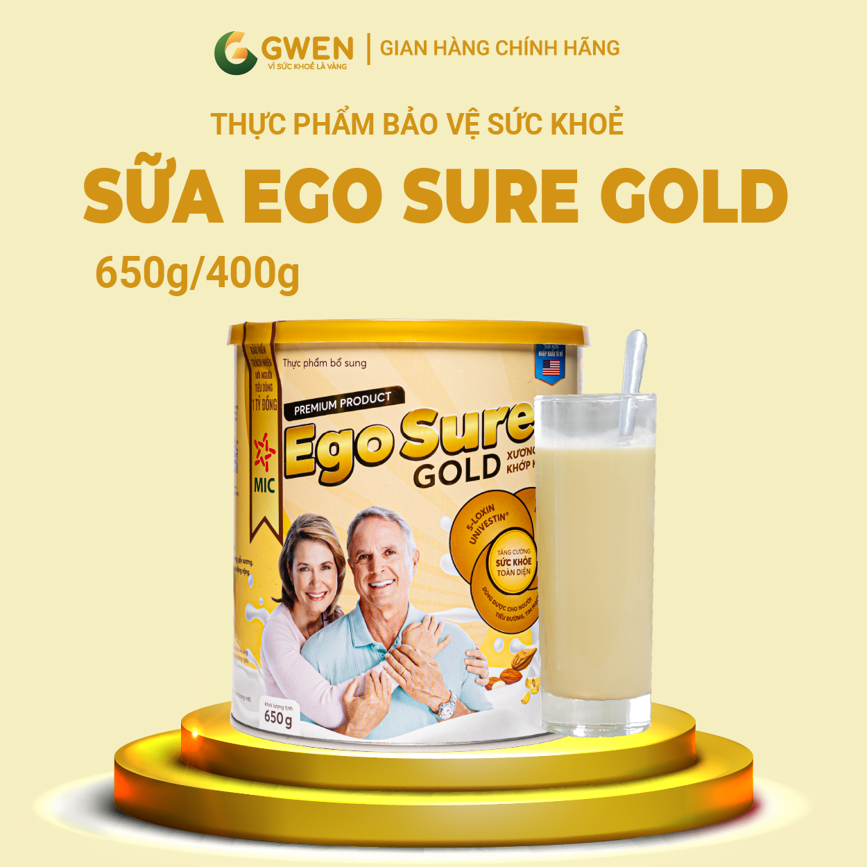 Sữa Hạt EgoSure Gold – Dinh dưỡng đỉnh cao cho xương khớp và sức đề ...